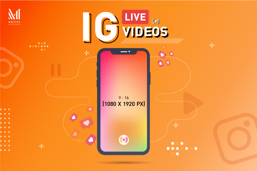 ขนาด Instagram Live