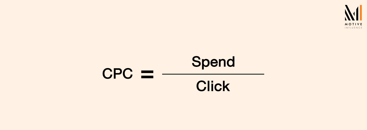 สูตรหา CPC - Cost Per Click
